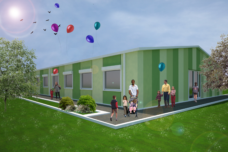 EST - Temporary school buildings - Studio Calvi